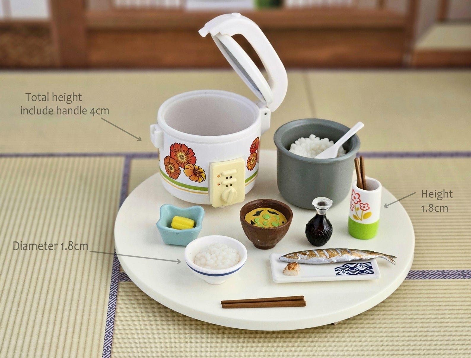Rare 2012 Re-ment Dollhouse Miniature 10th Anniversary Petit Sample ...