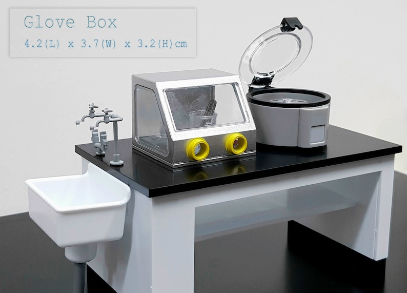 Dollhouse Miniature Lab Mascot Laboratory Science Research - Etsy