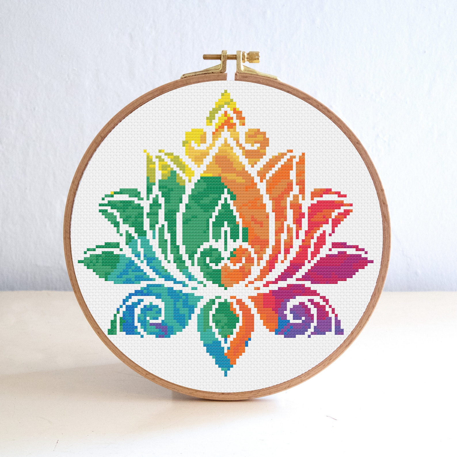 Mandala Cross Stitch Pattern Set , Buddha Cross Stitch Silhouette Pack ...