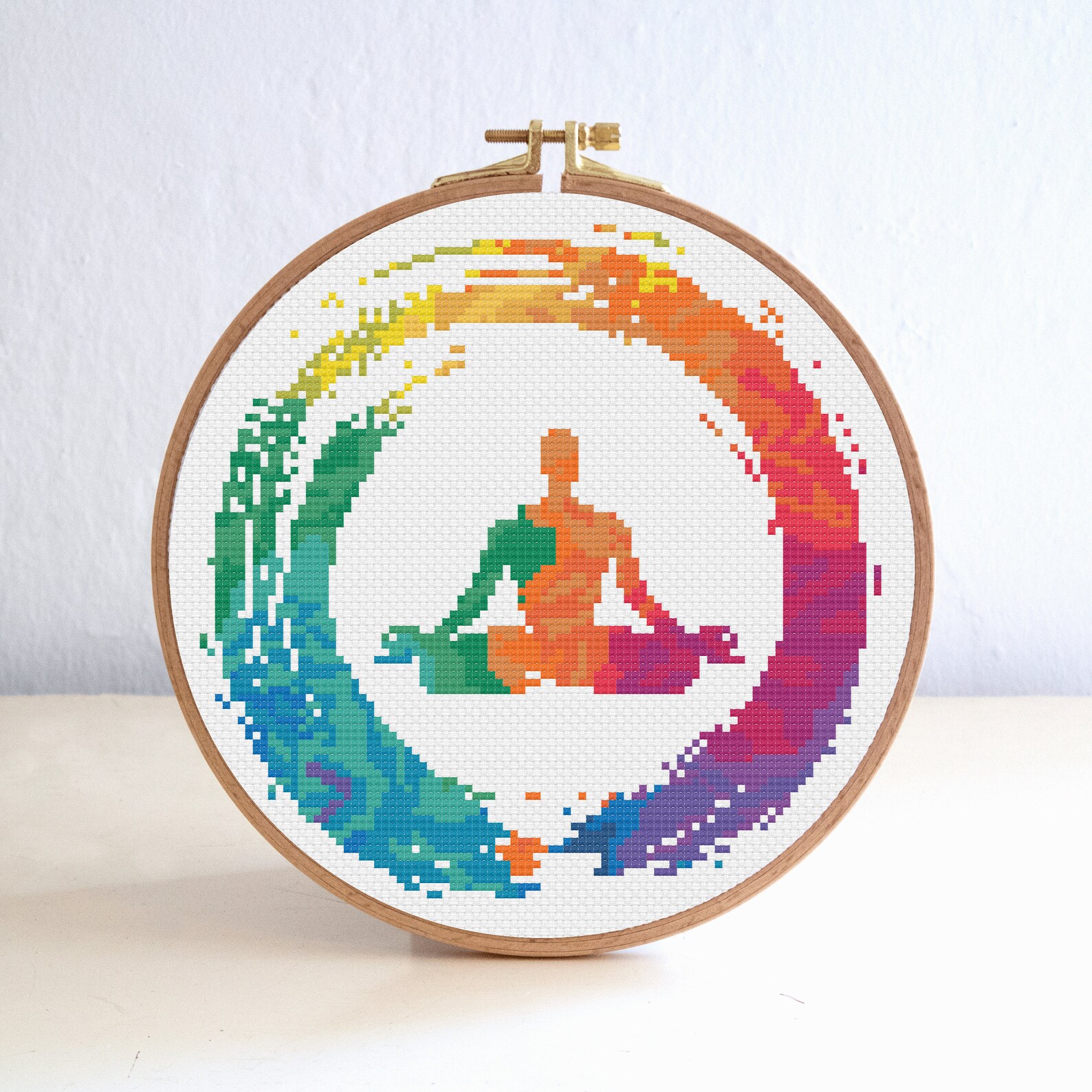 Mandala Cross Stitch Pattern Set Buddha Cross Stitch | Etsy