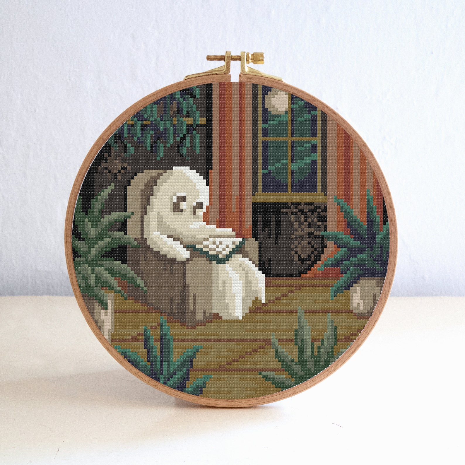 Cute Halloween Ghosts Cross Stitch Pattern Set of 5 Cute - Etsy