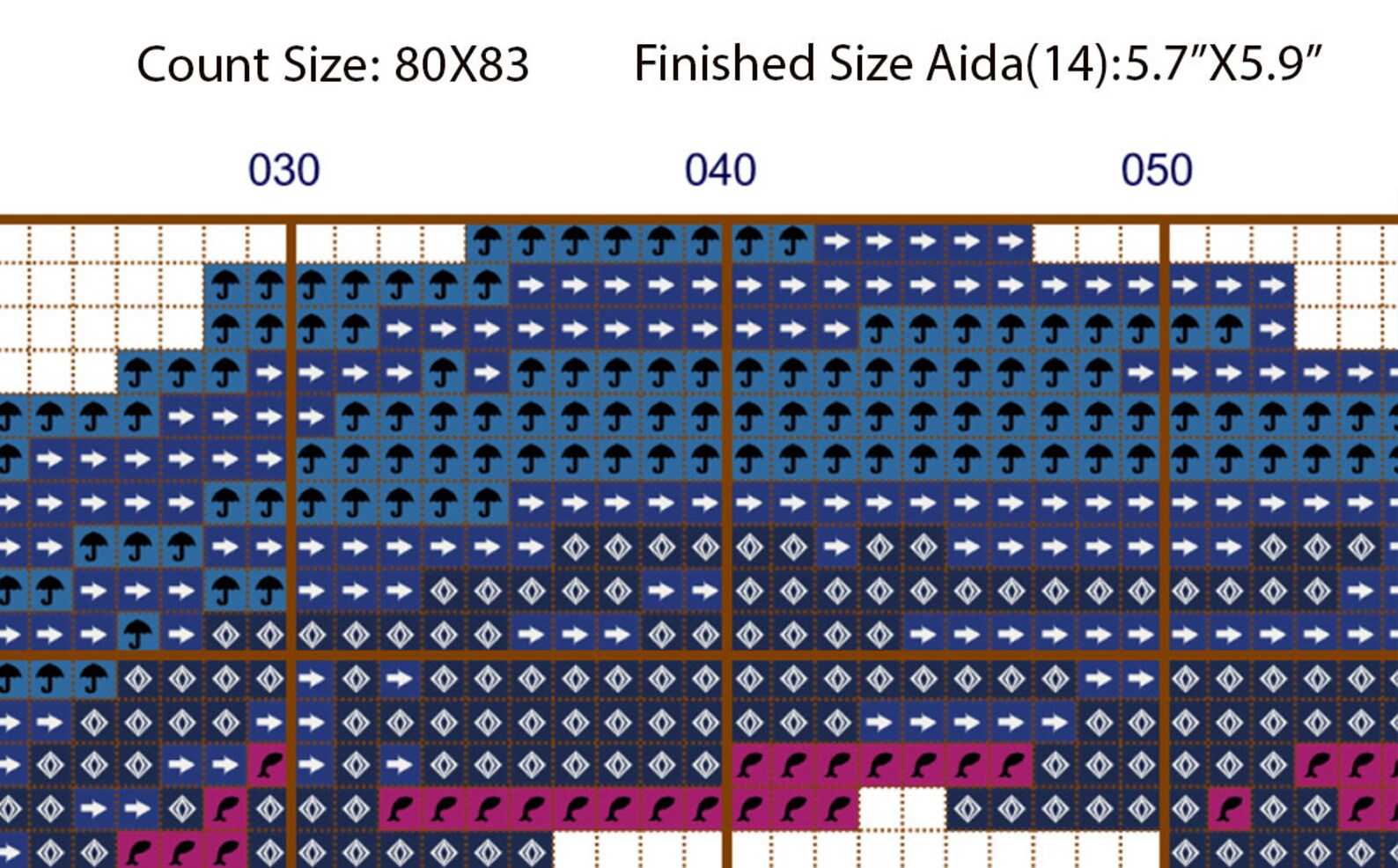 C Monogram Cross Stitch Pattern Alphabet Initial Letter | Etsy