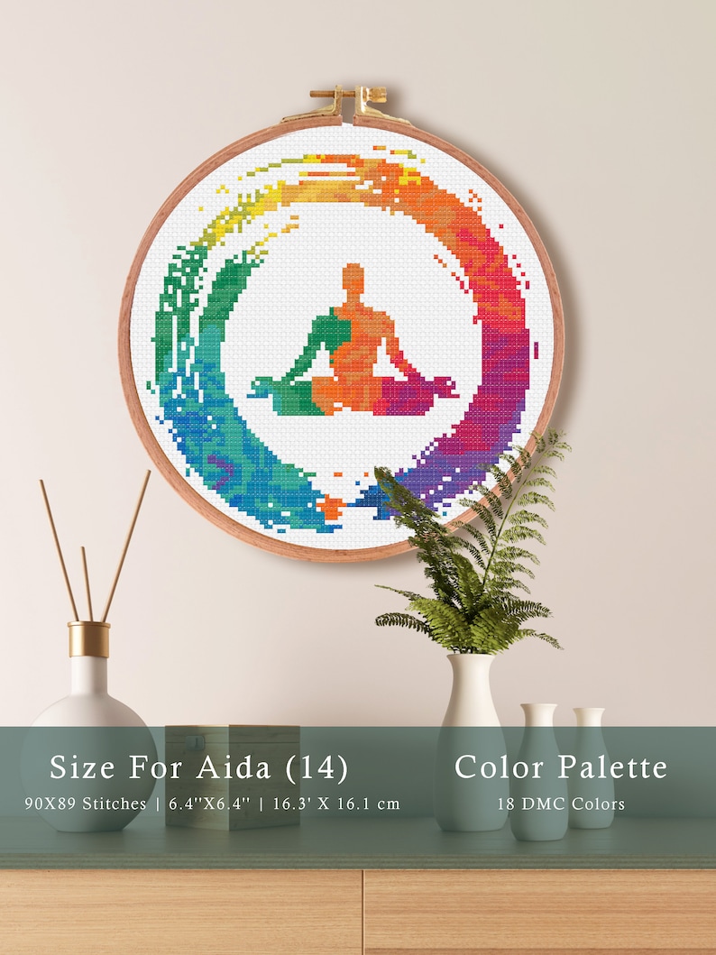 Mandala Cross Stitch Pattern Set Buddha Cross Stitch | Etsy