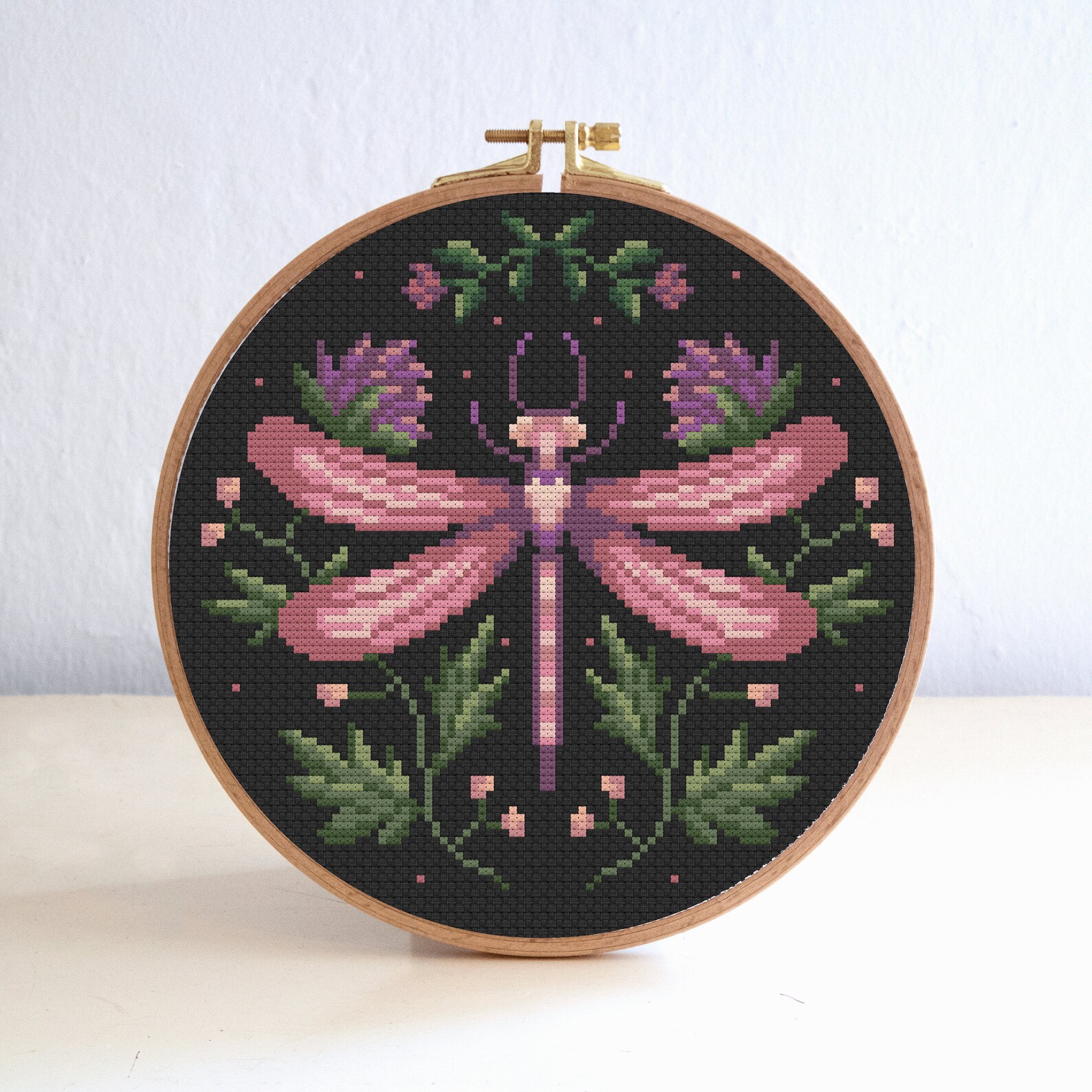 Dragonflies Cross Stitch Pattern Set , Animal Cross Stitch Pattern ...