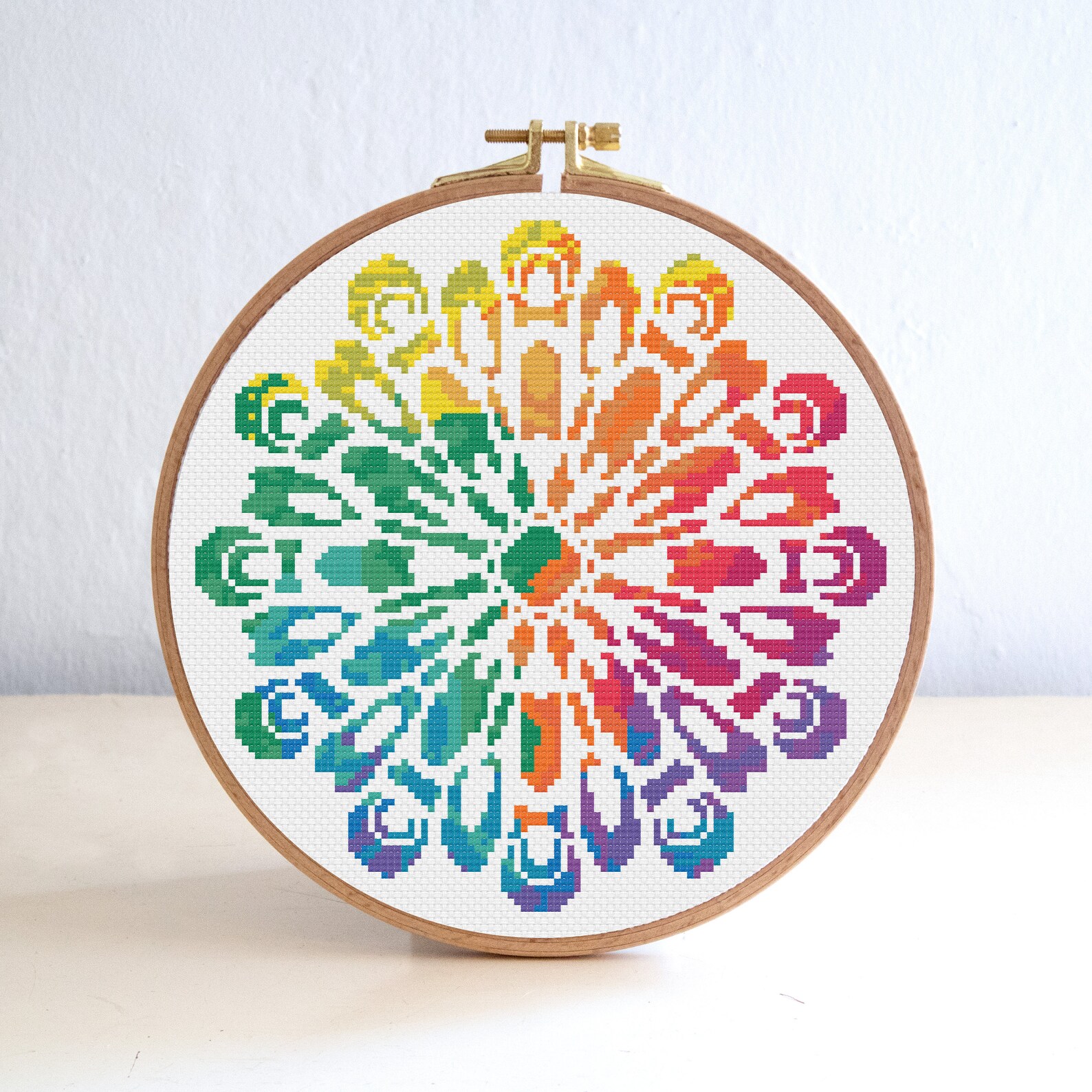 Mandala Cross Stitch Pattern Set Buddha Cross Stitch - Etsy
