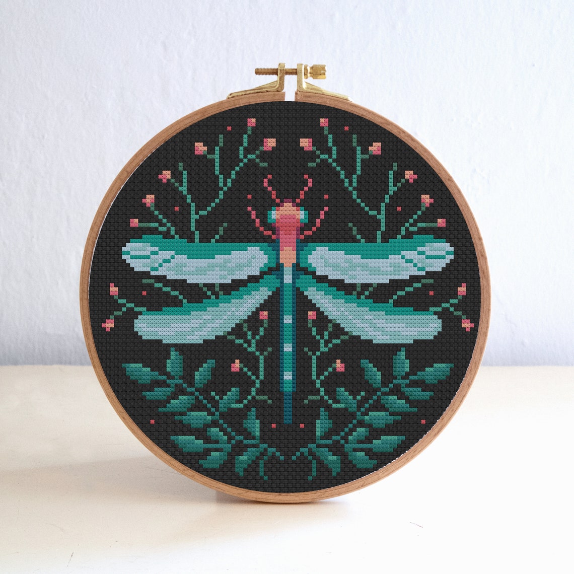 Dragonflies Cross Stitch Pattern Set Animal Cross Stitch - Etsy