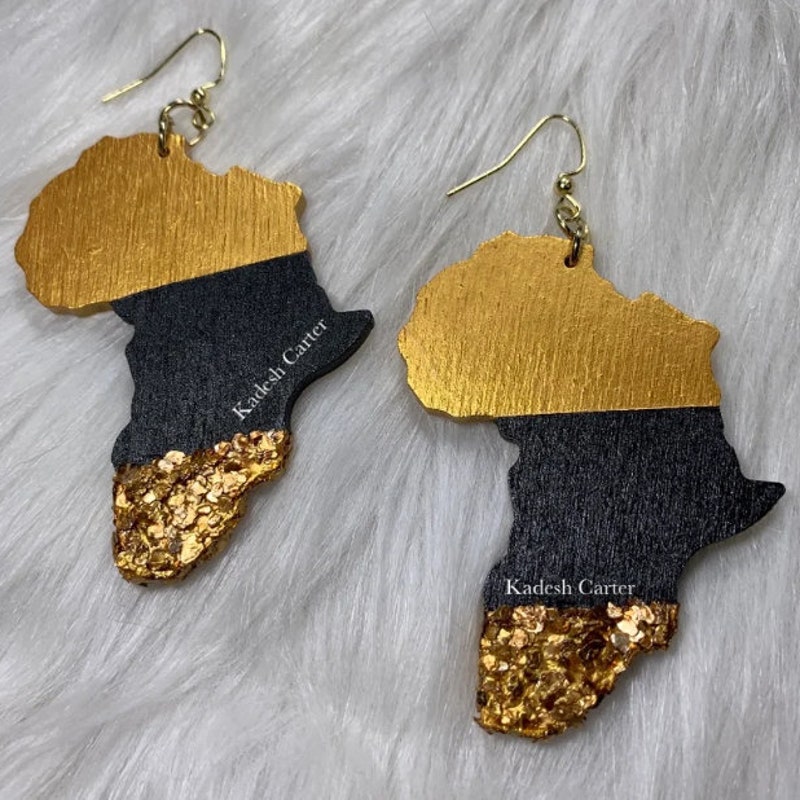 African Earrings - Etsy