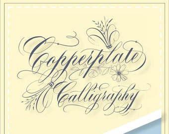 Copperplate Lowercase Calligraphy Practice Sheets | Etsy