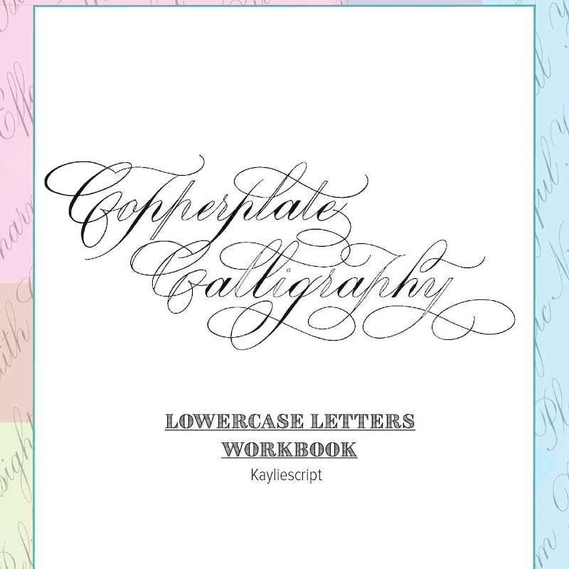 Copperplate - Etsy