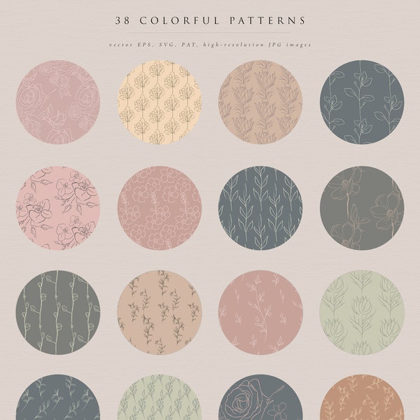 Floral Pattern - Etsy