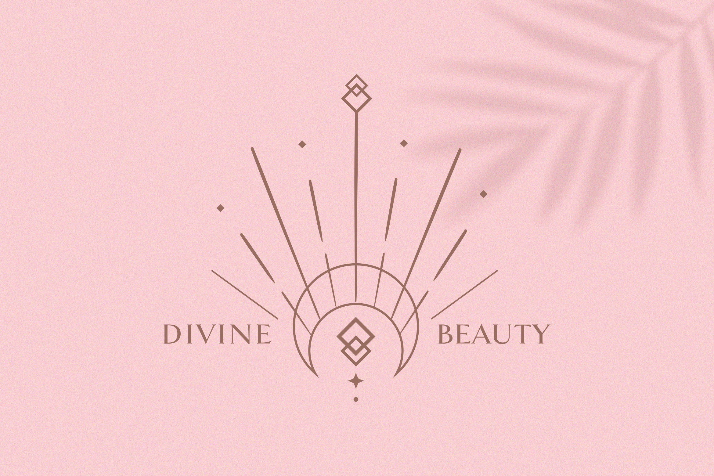 Premade Divine Beauty Brand Logo Design for Blog or Small - Etsy