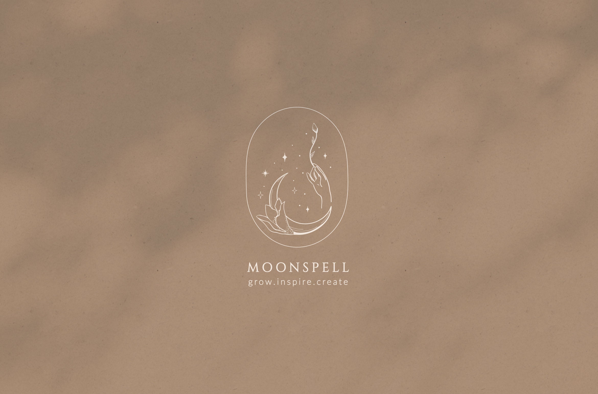 Premade Moon Brand Logo and Packaging Design for Blog or Small | Etsy