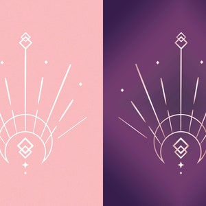 Premade Divine Beauty Brand Logo Design for Blog or Small Business ...