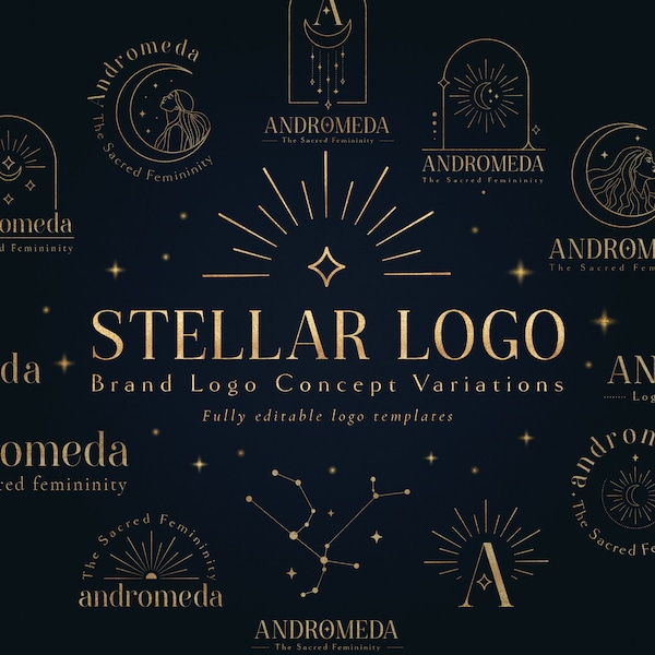 Celestial Logo - Etsy