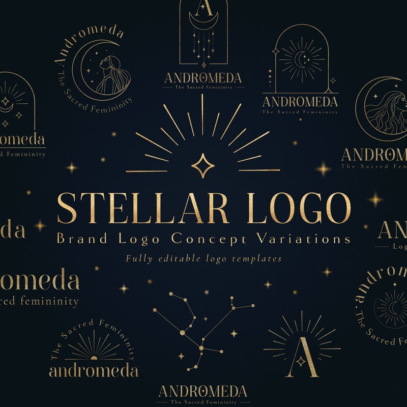 Celestial Logo - Etsy