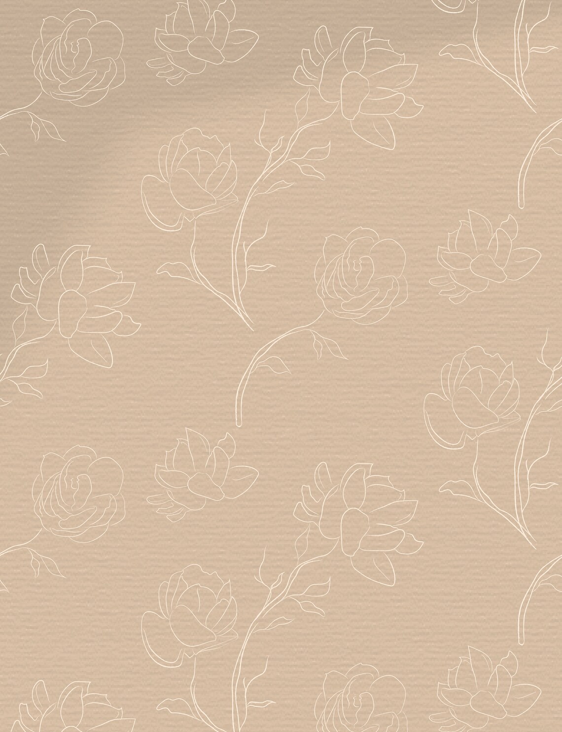 Line Drawing Jasmine Flower Illustrations Floral Decorative Wreaths ...