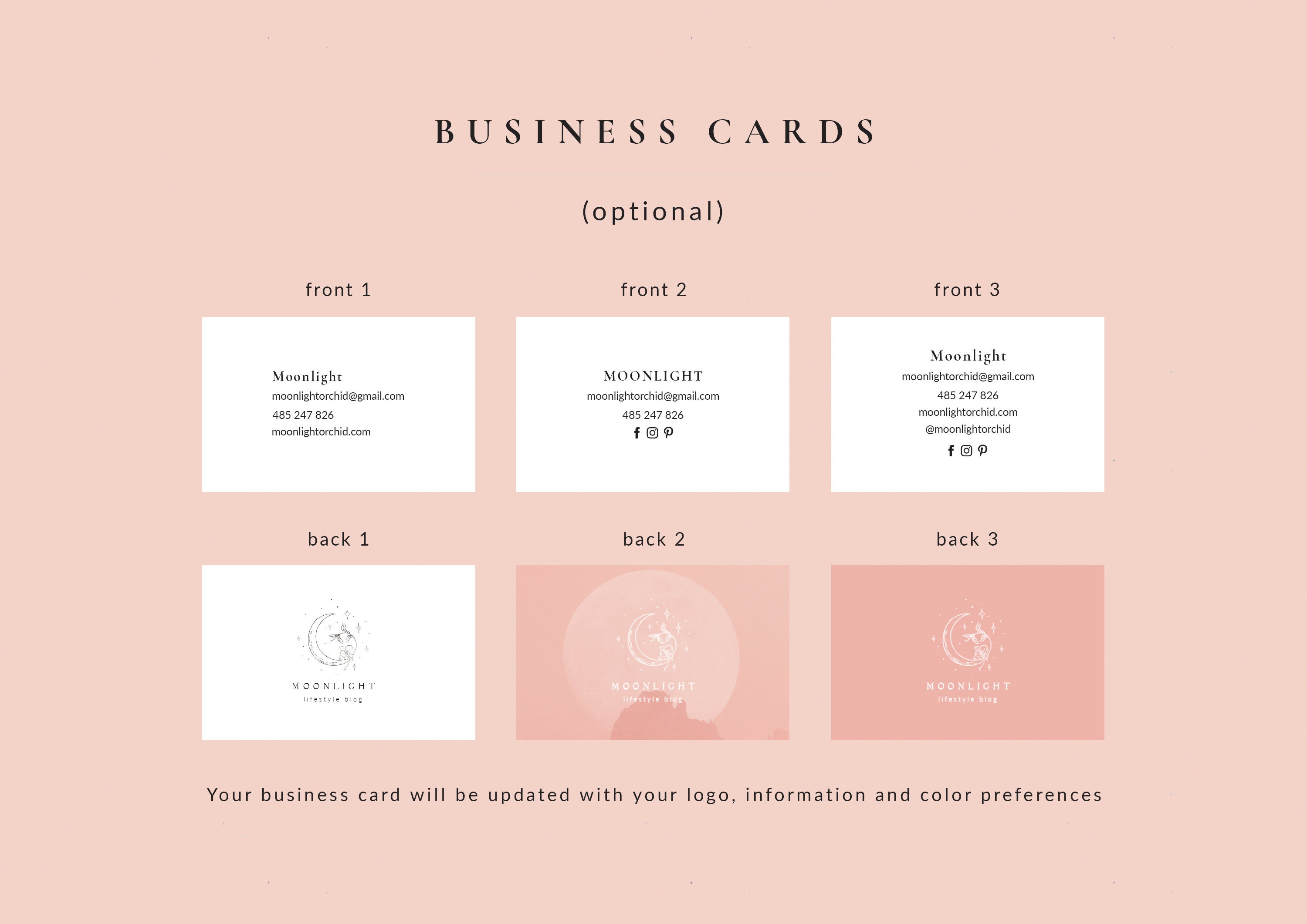 Premade Brand Logo Design for Blog or Small Business Line Art | Etsy