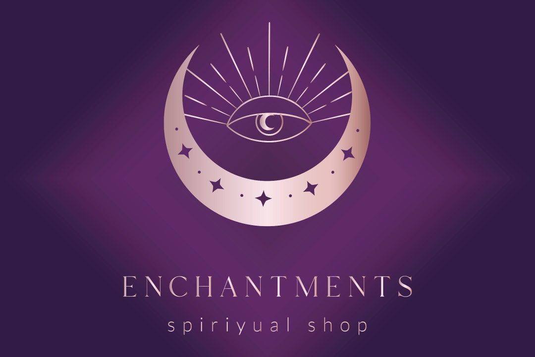 Premade Divine Beauty Brand Logo Design for Blog or Small - Etsy