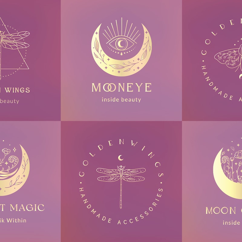 Mystical Logo - Etsy