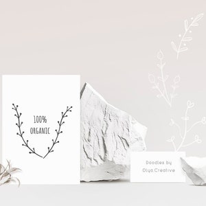 Hand Drawn Floral Doodles: SVG Hand Drawn Doodle Florals, Vector ...