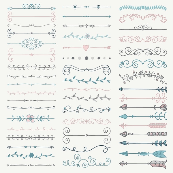 Doodle Dividers - Etsy