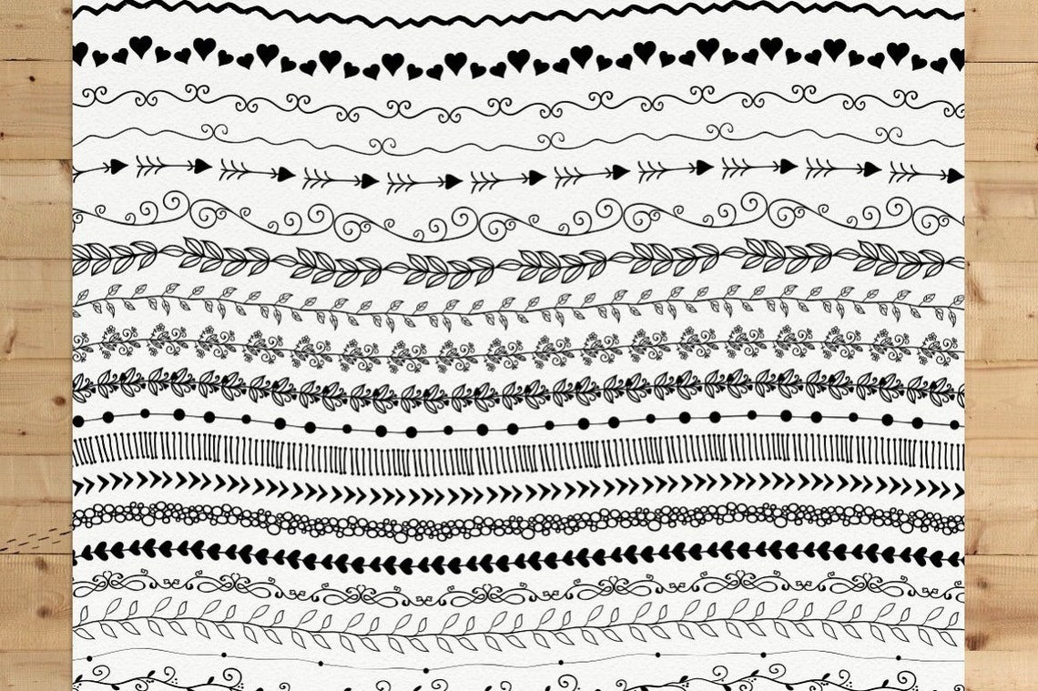 100 Pattern Brushes 9 Graphic Styles. Huge Pack of More Than - Etsy