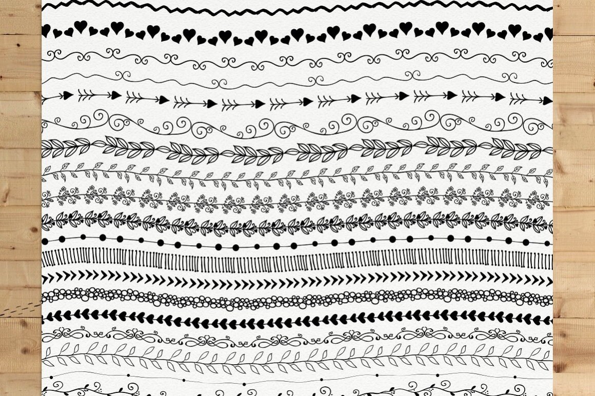 100 Pattern Brushes 9 Graphic Styles. Huge Pack of More Than | Etsy