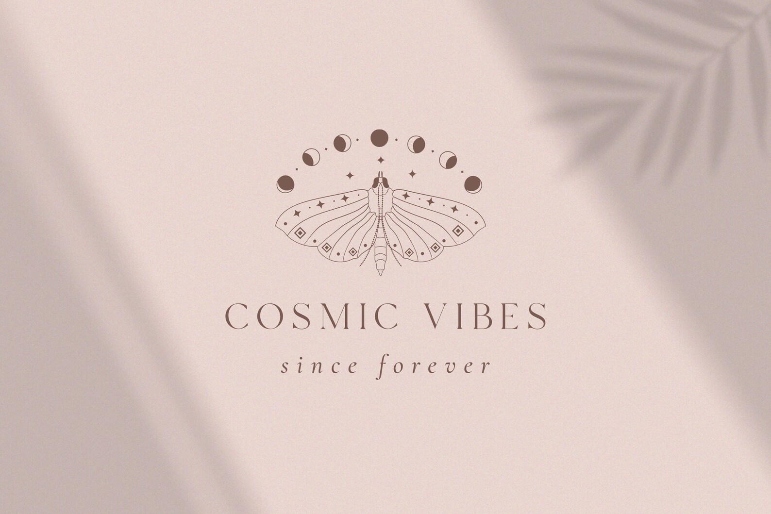 Premade Cosmic Vibes Brand Logo Design for Blog or Small | Etsy