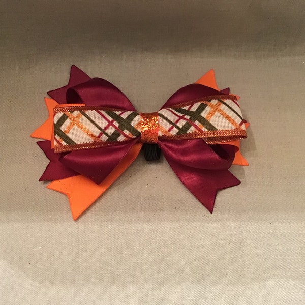Thanksgiving Bow - Etsy