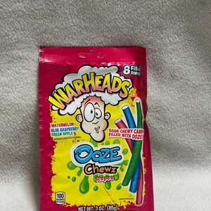 Warheads Ooze Chews Ropes - Etsy