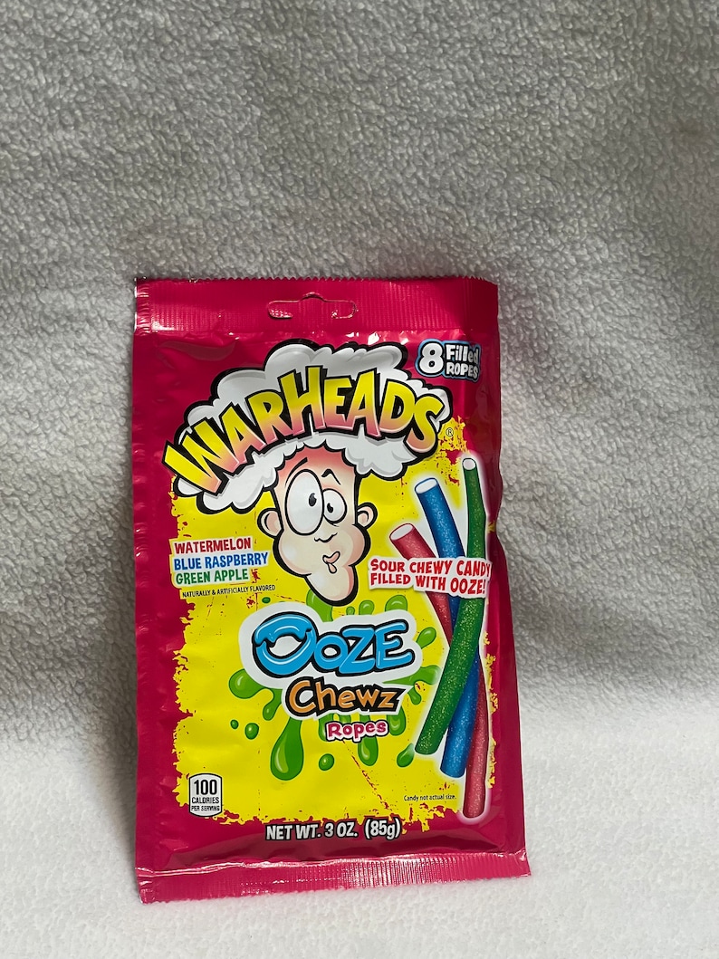 Warheads Ooze Chews Ropes - Etsy