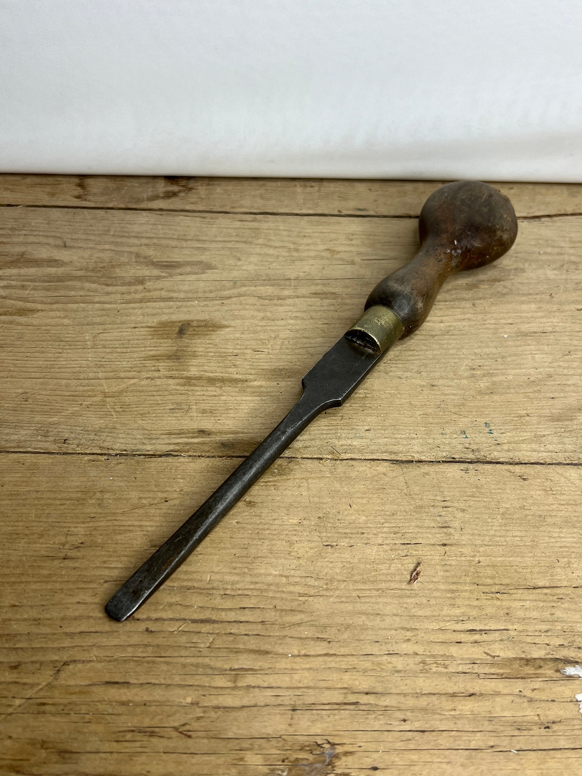 Vintage W H Clay 1939 Wooden Handled Screwdriver. Sheffield - Etsy