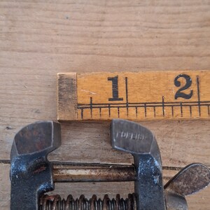Vintage Hand Vice With Wooden Handle Pin Vice - Etsy