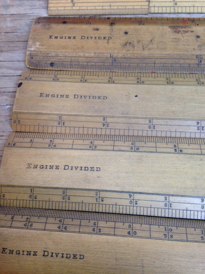 Rare Antique Cased Set of Elliott Bros Lonon Engine Divided Scales ...