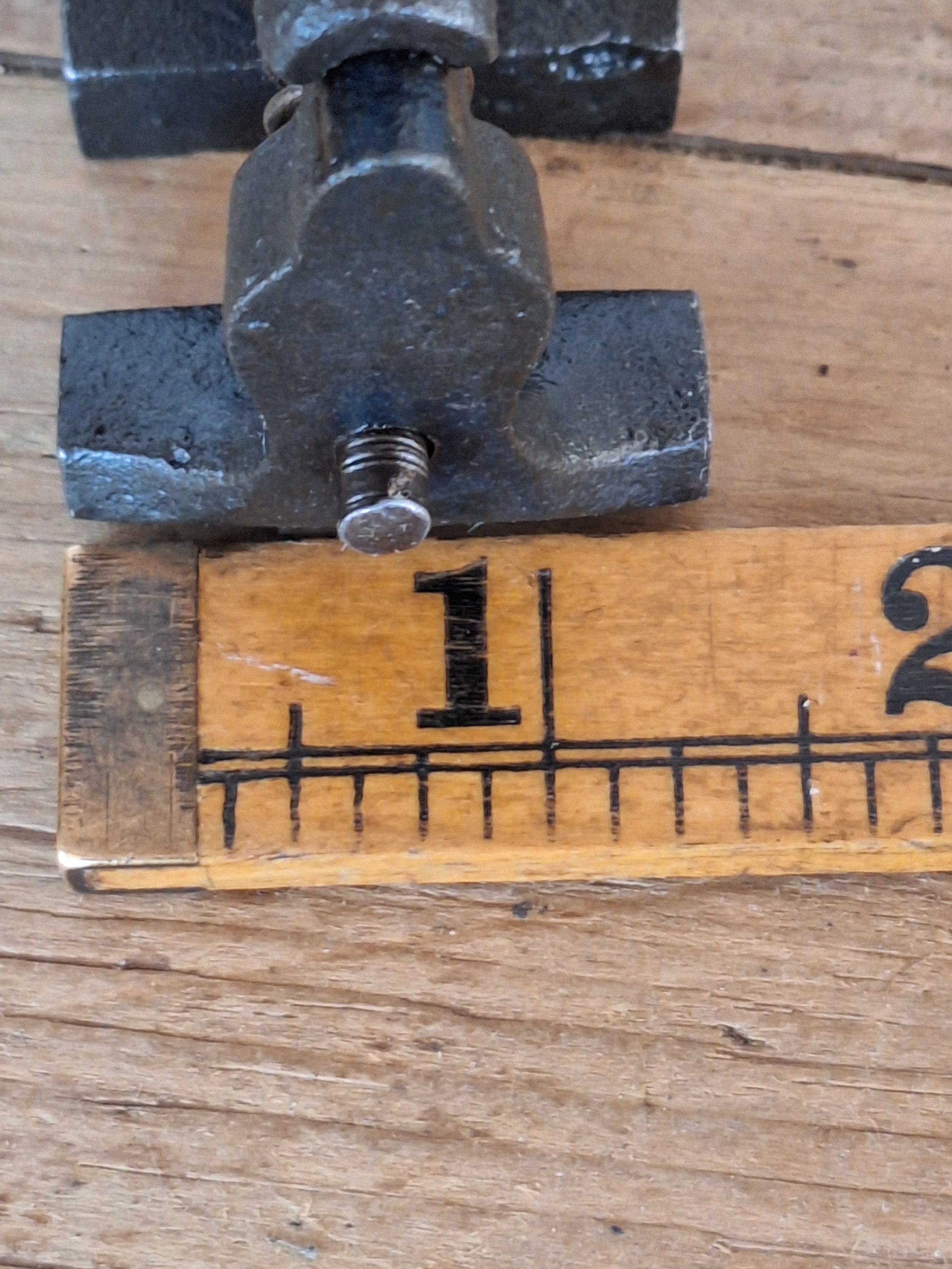 Vintage Hand Vice With Wooden Handle Pin Vice - Etsy