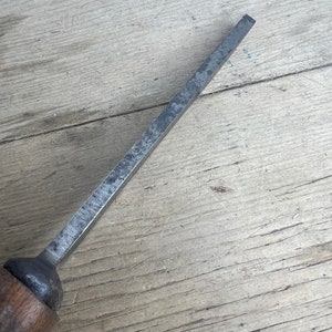 Vintage Mortice Chisel Genuine Old Cast Steel Carpenters Chisel. - Etsy