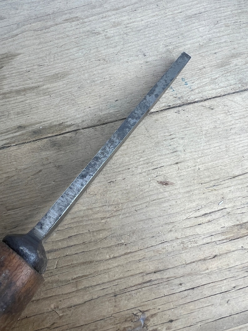 Vintage Mortice Chisel Genuine Old Cast Steel Carpenters Chisel. - Etsy