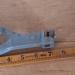 Vintage Metal Punch / Ticket Clipper Tool - Etsy
