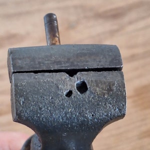 Vintage Hand Vice With Wooden Handle Pin Vice - Etsy