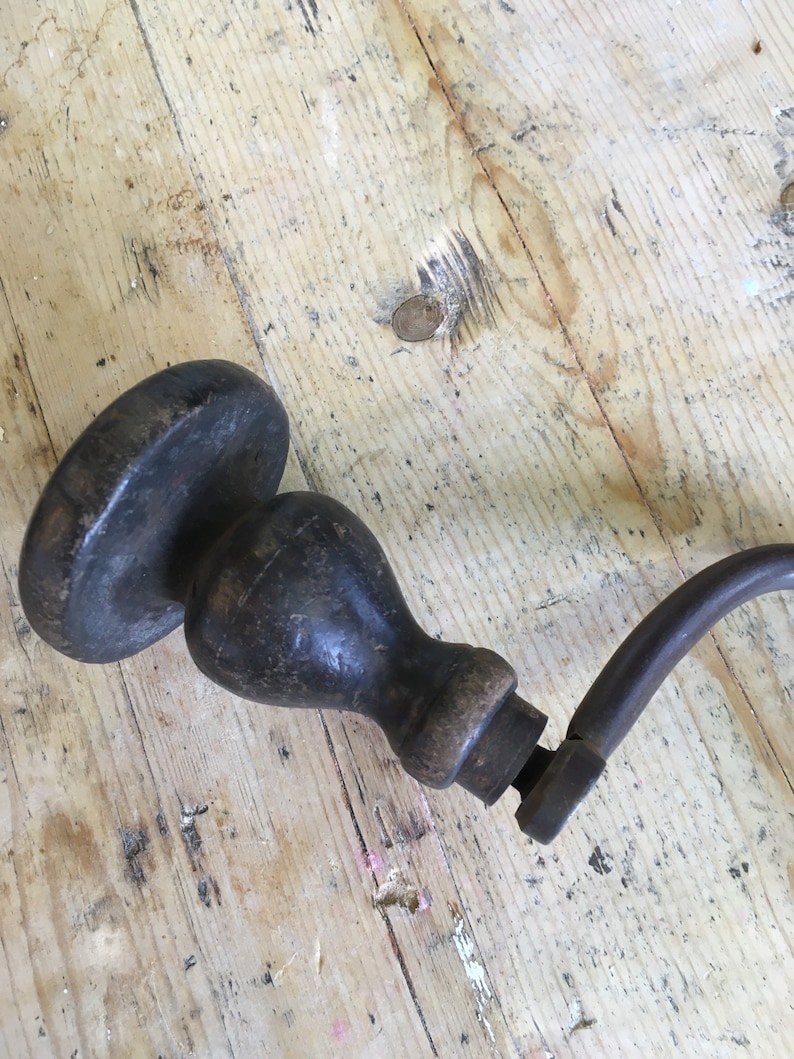 Antique Carpenters Penny Brace Drill. Carpenters Hand Brace. - Etsy