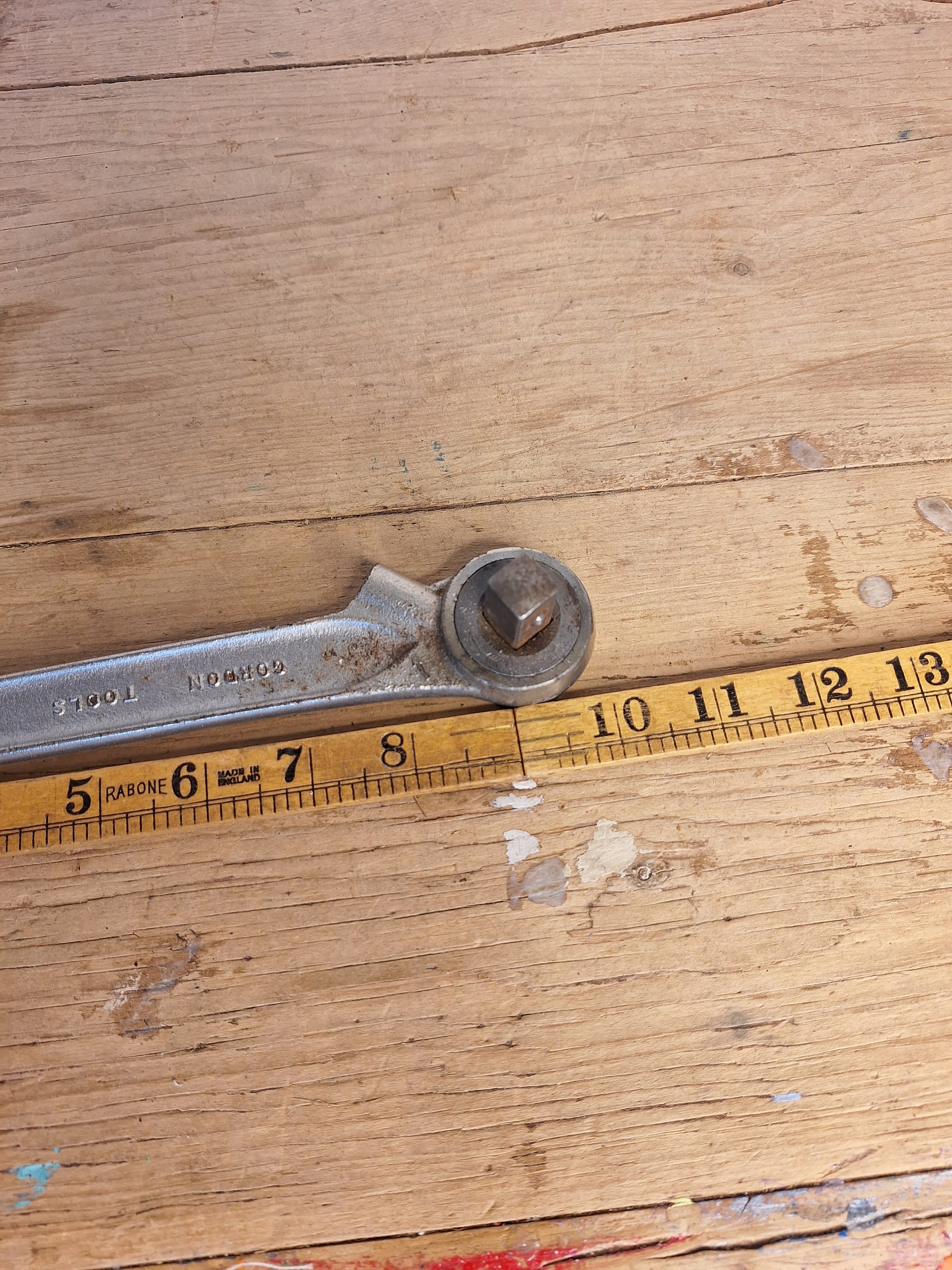 Vintage 1/2" Drive Ratchet by Gordon Tools, Sheffield, England. - Etsy