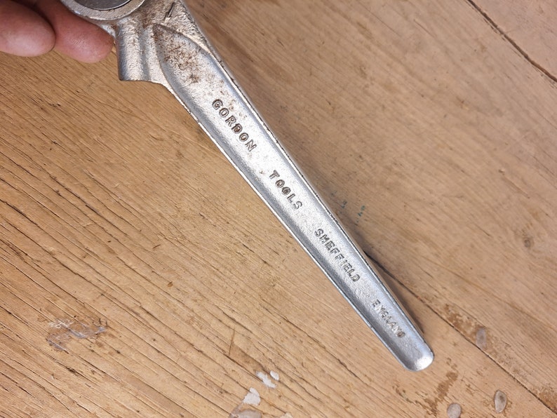 Vintage 1/2" Drive Ratchet by Gordon Tools, Sheffield, England. - Etsy