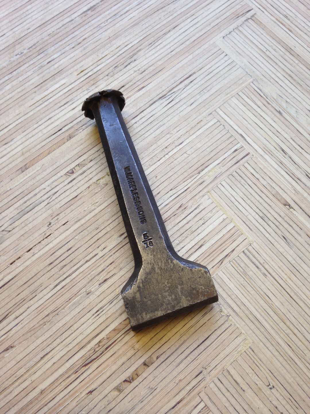 Antique W. Marples & Son Leatherworking Tool. Shaping, Creasing ...