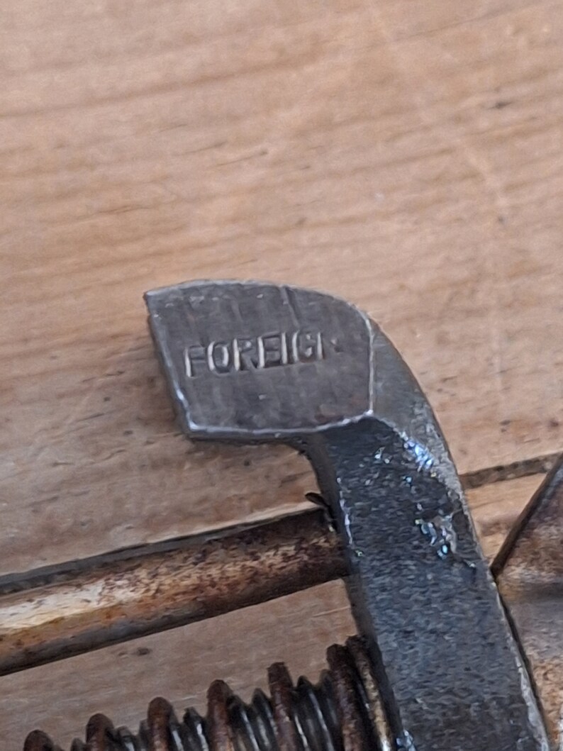 Vintage Hand Vice With Wooden Handle Pin Vice - Etsy