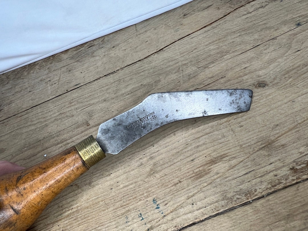 Antique Leather Creasing Seam Tool by I Wilson Sycamore St Sheffield ...