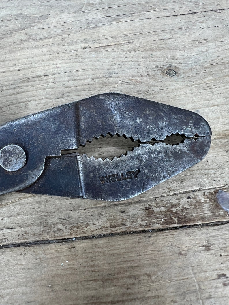 Vintage Shelley Pliers, Classic Car Toolkit Item, Crows Foot Stamp - Etsy