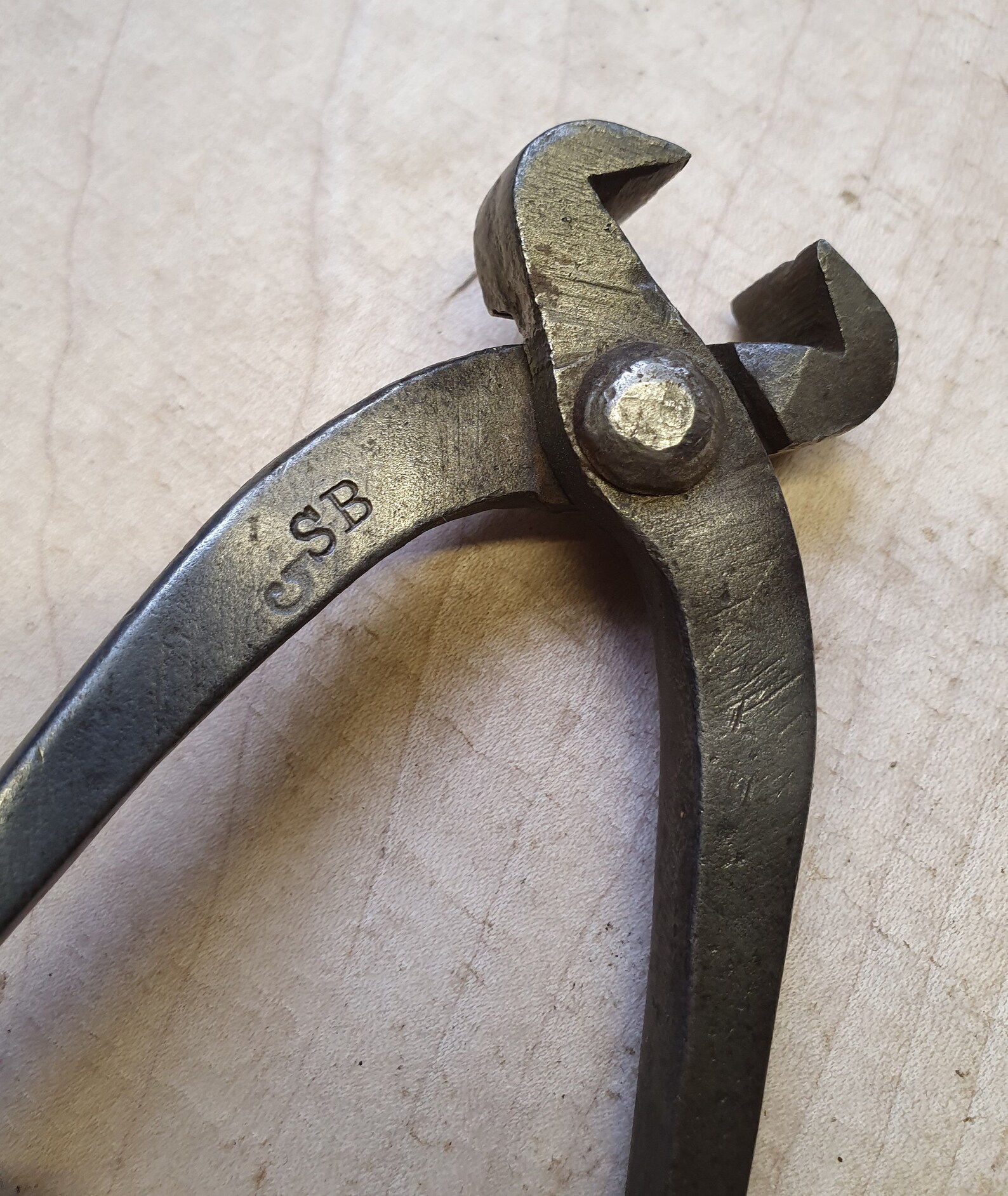 Vintage Set of Leatherworking / Carpenters Pincers / Pliers / Nail ...