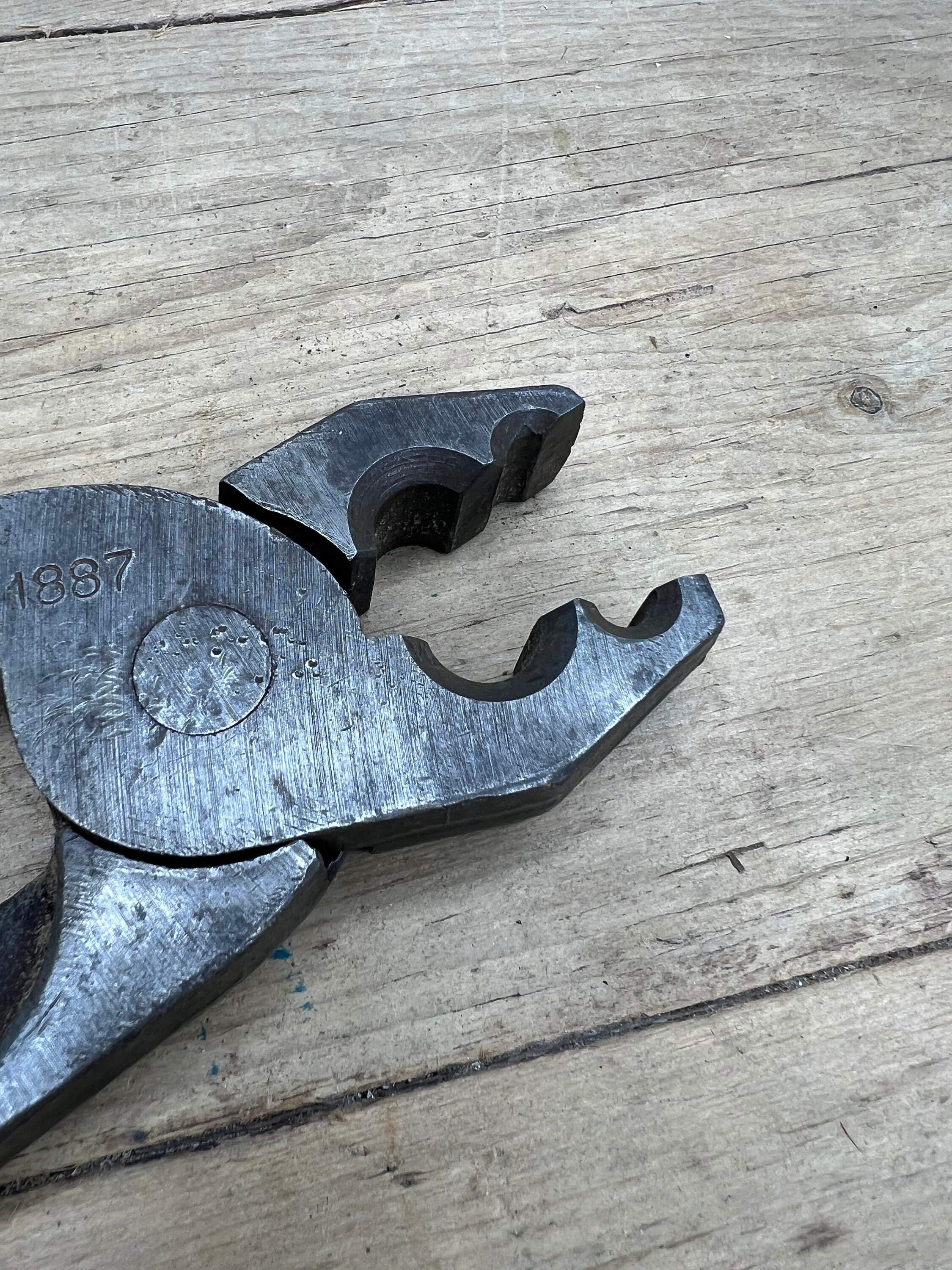 Antique Lockable Crimps / Pliers / Grips. Dated 1887. - Etsy