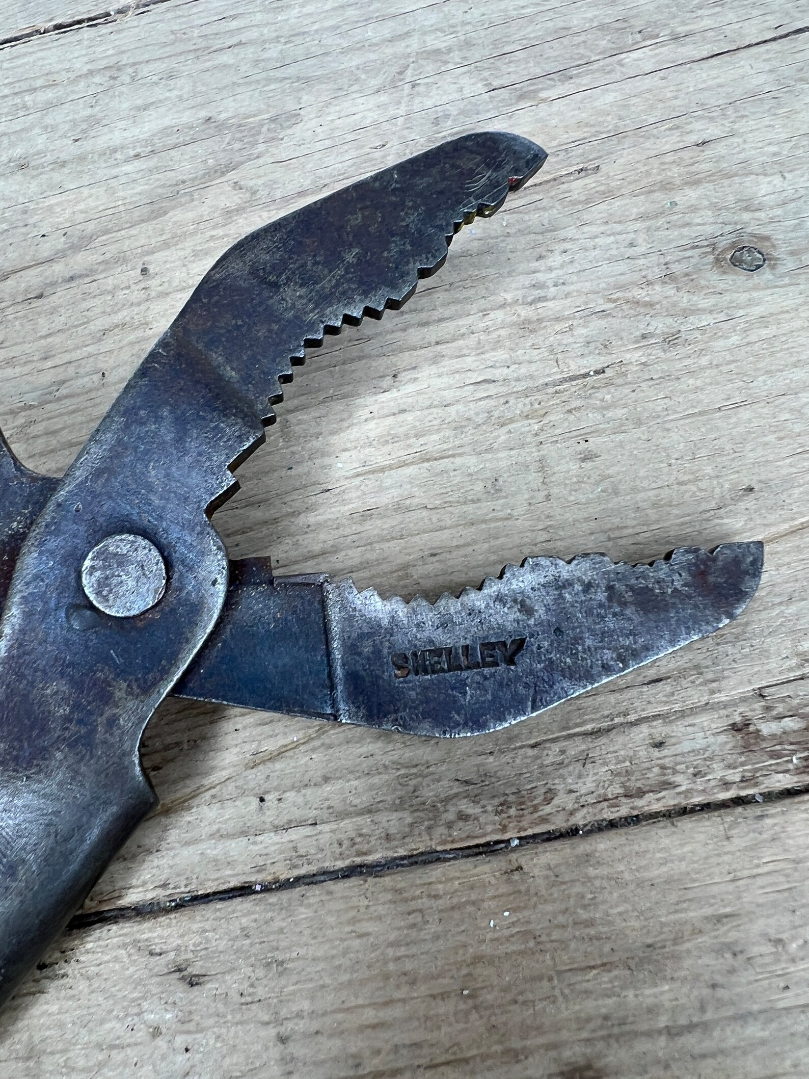 Vintage Shelley Pliers, Classic Car Toolkit Item, Crows Foot Stamp - Etsy