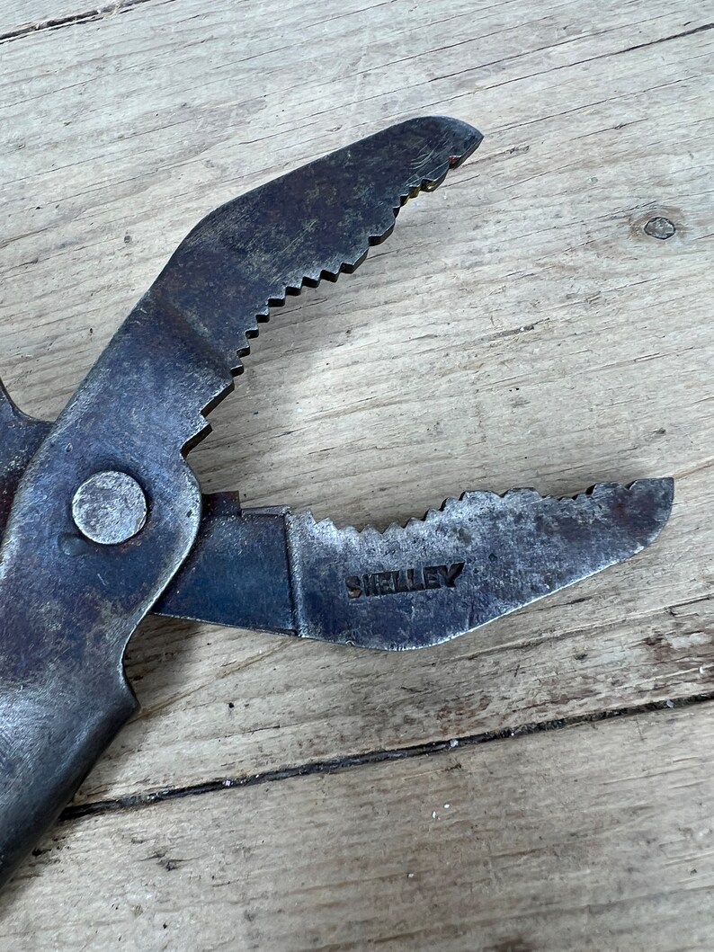 Vintage Shelley Pliers, Classic Car Toolkit Item, Crows Foot Stamp - Etsy